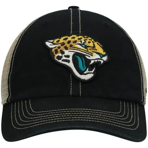 '47 47 Jacksonville Jaguars Trawler Trucker Clean Up Snapback Cap - Black