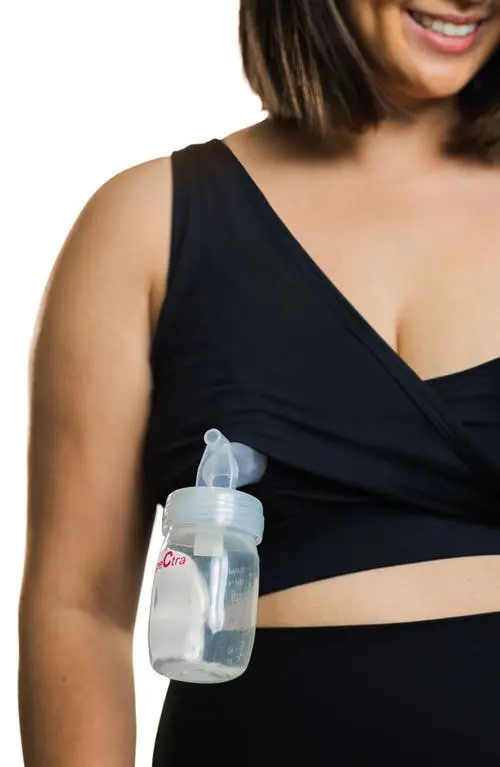 LOVE AND FIT Everyday Luxe Maternity/nursing Pumping Wireless Bra