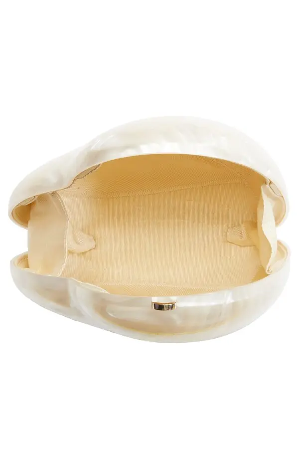 Simone Rocha Heart Minaudière With Pearl Straps