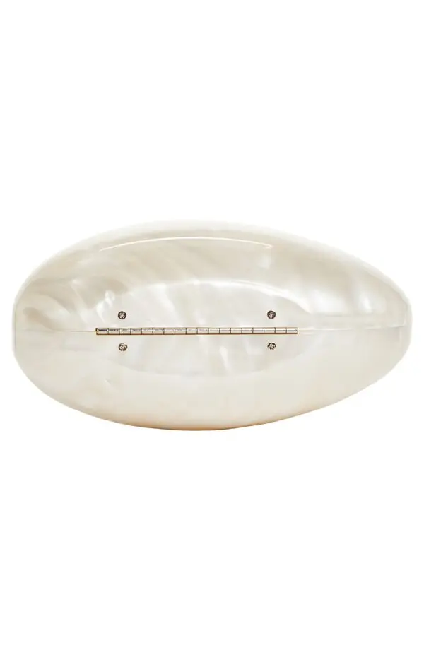 Simone Rocha Heart Minaudière With Pearl Straps