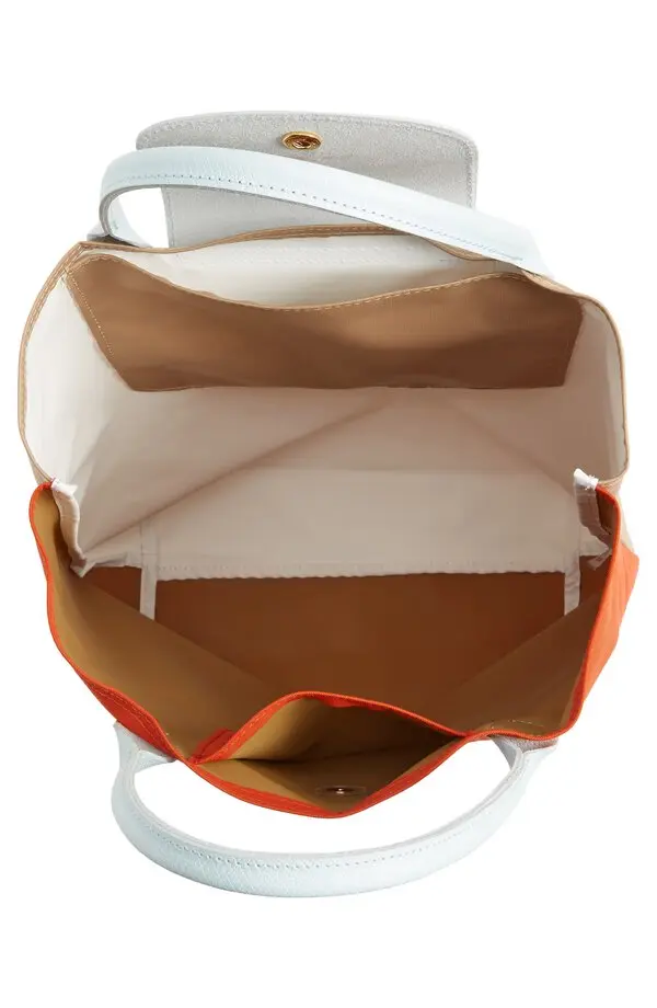 Longchamp Le Pliage Replay North/South Top Handle Tote - Orange