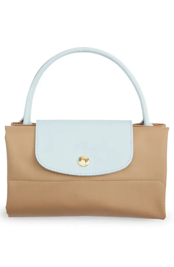 Longchamp Le Pliage Replay North/South Top Handle Tote - Orange