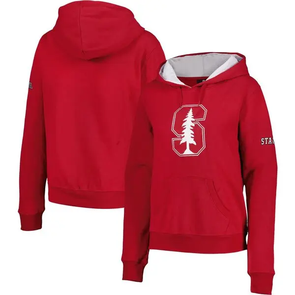 STADIUM ATHLETIC Stanford Team Big Logo Pullover Hoodie