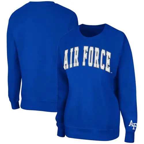 COLOSSEUM Air Force Falcons Campanile Pullover Sweatshirt