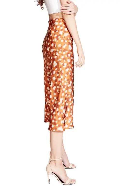 Bardot Mayah Spliced Printed Skirt