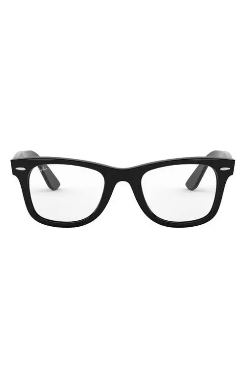 Ray-ban 50mm Eyeglasses - Shiny Black