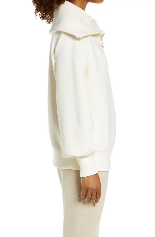 Varley Vine Ottoman Half Zip Pullover - Ivory