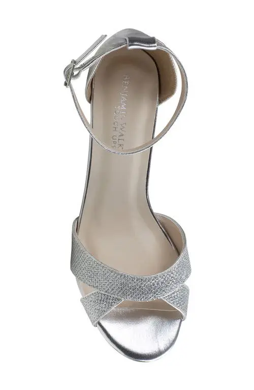 TOUCH UPS Clementine Ankle Strap Sandal - Silver
