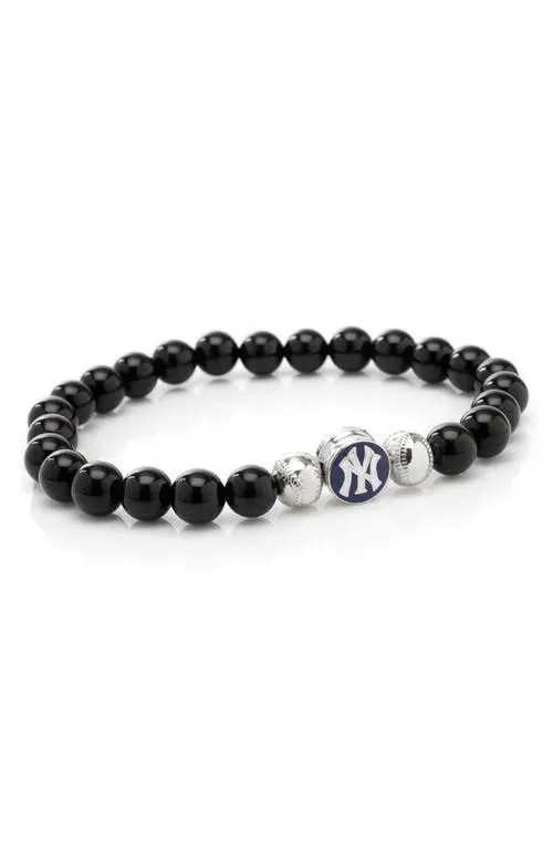 CUFFLINKS, INC. Beaded Bracelet - New York Yankees