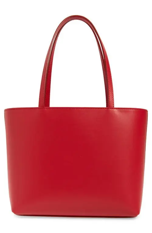 Dolce & Gabbana Small Dg Logo Leather Tote