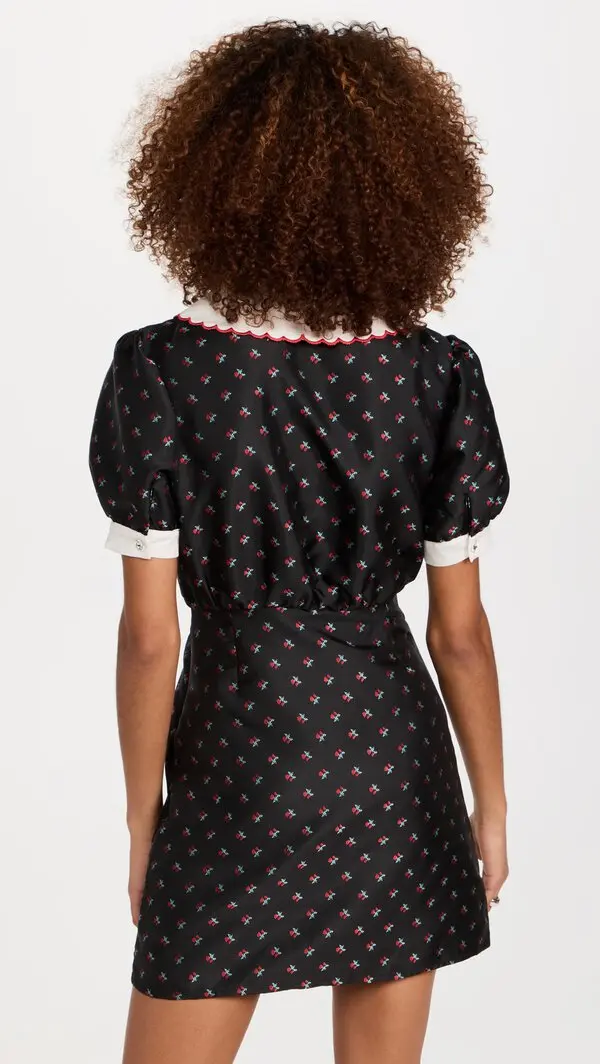 SISTER JANE Courtney Jacquard Mini Dress