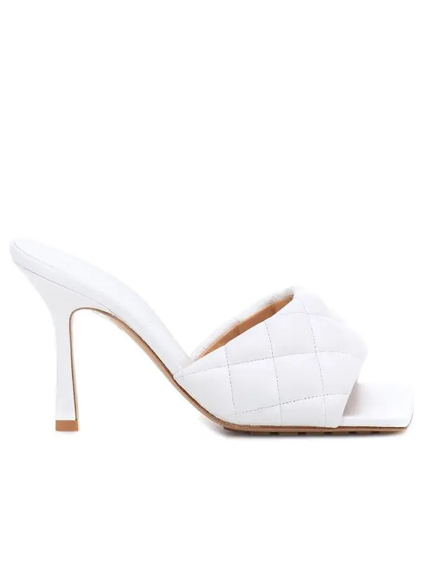 Bottega Veneta Quilted Leather Mules