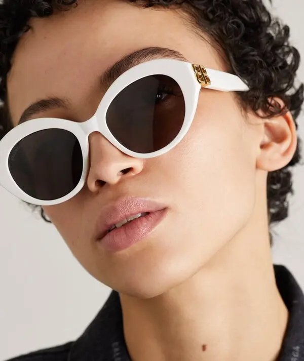 Balenciaga Round-frame Acetate Sunglasses