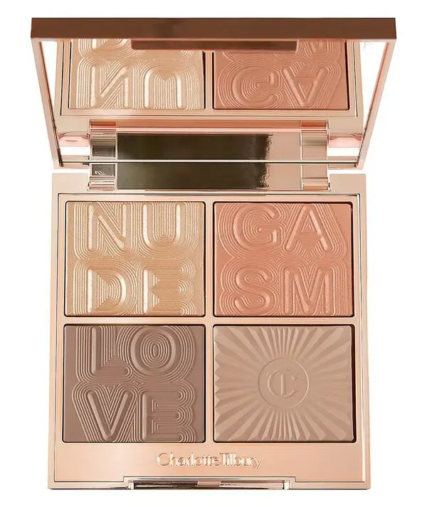 Charlotte Tilbury Super Nudes Nudegasm Bronze, Sculpt & Glow Face Palette