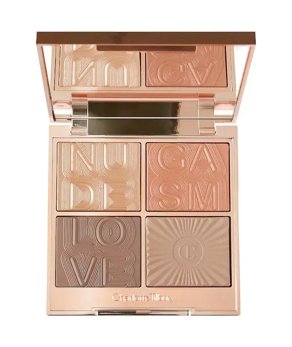 Charlotte Tilbury Super Nudes Nudegasm Bronze, Sculpt & Glow Face Palette