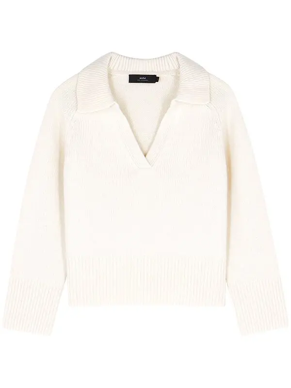 Arch4 Clifton Ivory Cashmere Jumper