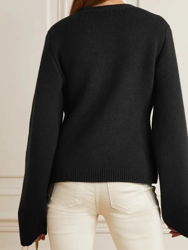 Khaite Scarlet Cashmere Cardigan