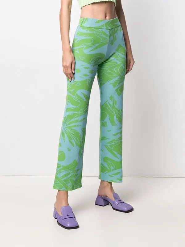 Paloma Wool Cropped Knit Trousers