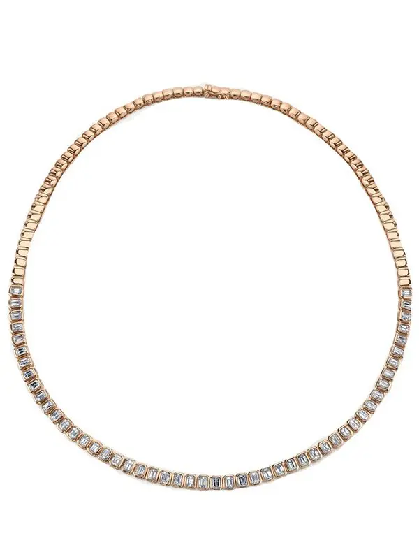 ANITA KO 18-karat Rose Gold Diamond Choker