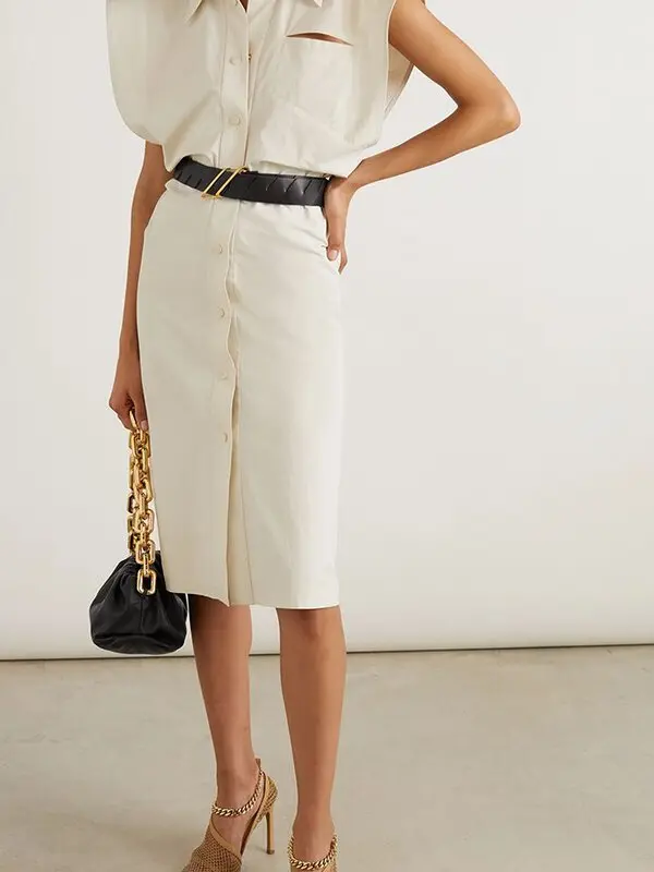 Bottega Veneta Leather Belt