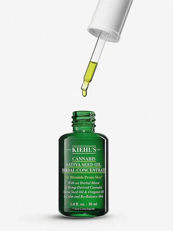 KIEHL'S SINCE 1851 Cannabis Sativa Seed Oil Herbal Concentrate 30ml