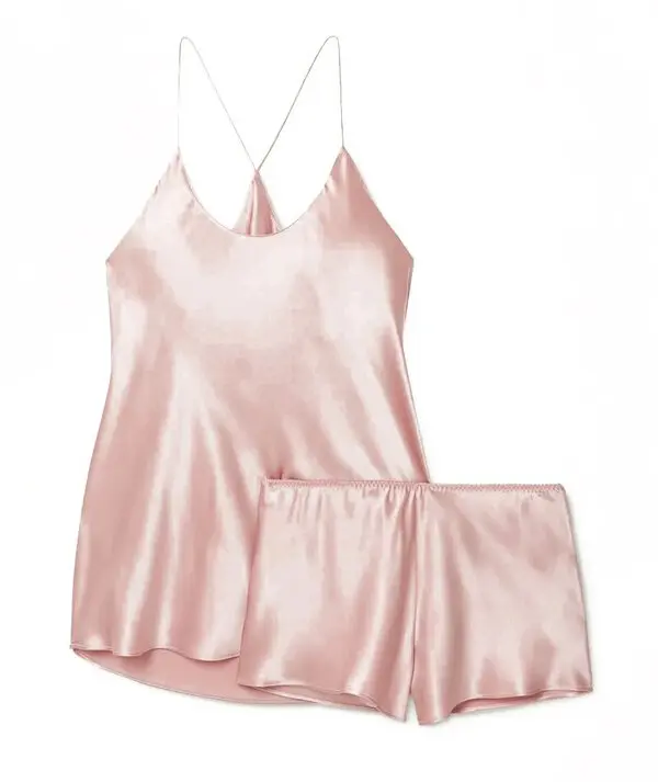 Olivia Von Halle Bella Silk-satin Pajama Set