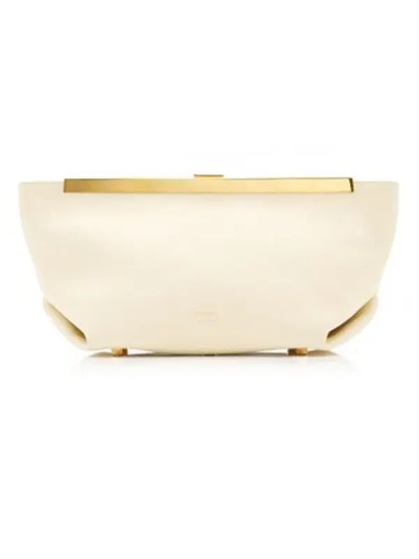 Khaite Aimee Calf Leather Clutch