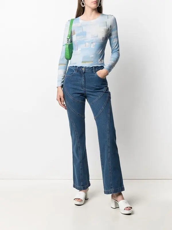 Paloma Wool Cropped Knit Trousers