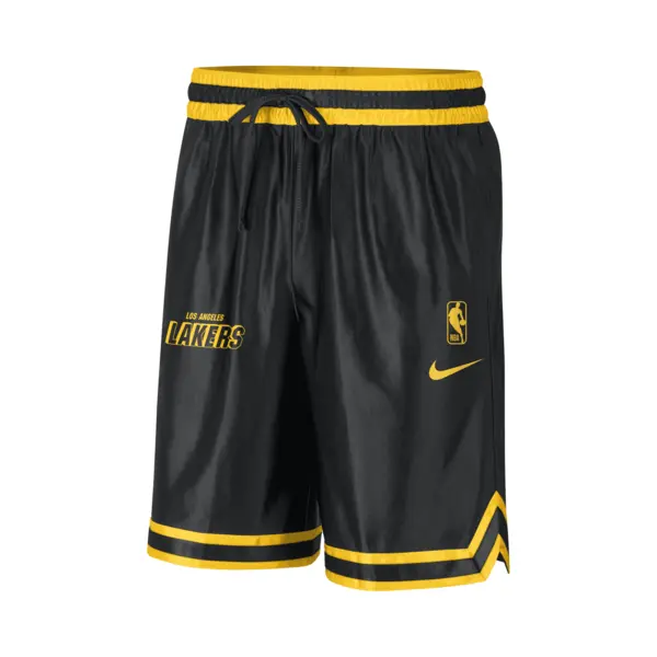 Nike Los Angeles Lakers Courtside Dri-fit Nba Shorts
