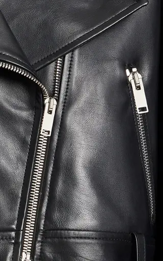 Khaite Gelman Cropped Leather Jacket