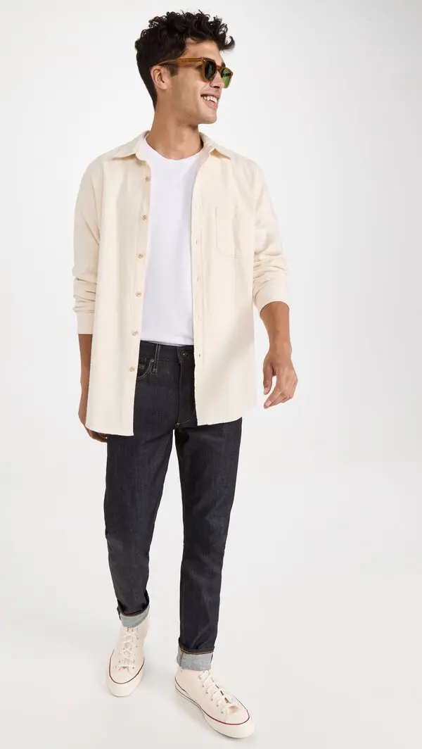 NILI LOTAN Bradley Tee - White