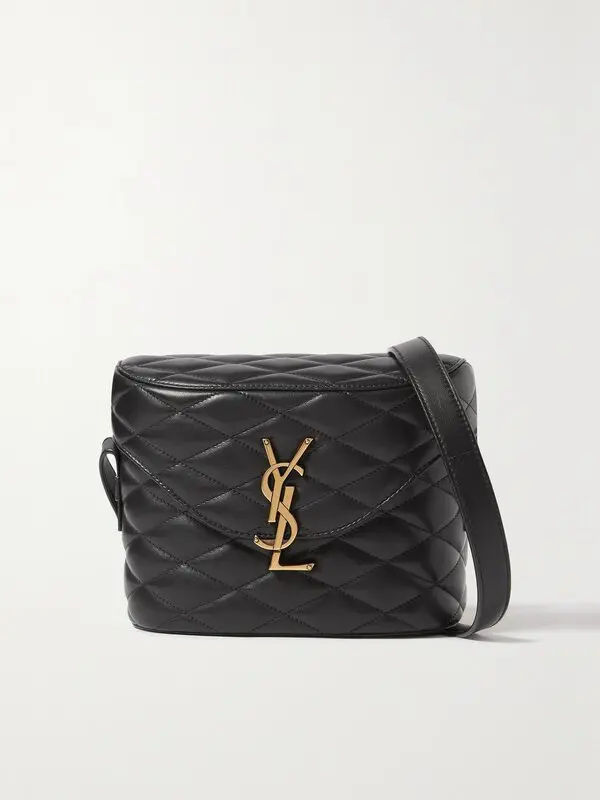 Saint Laurent June Quilted Leather Shoulder Bag