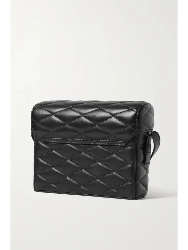 Saint Laurent June Quilted Leather Shoulder Bag