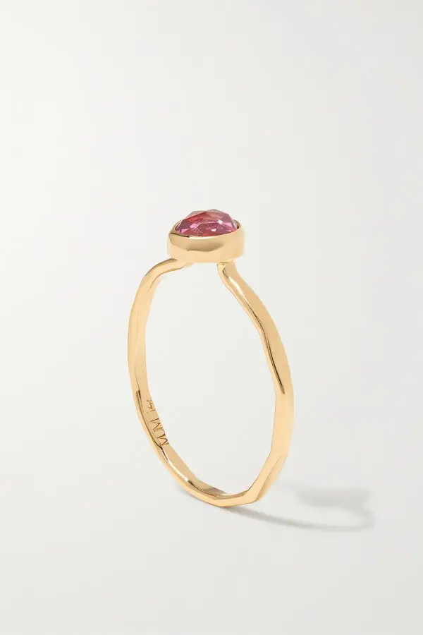 MELISSA JOY MANNING 14-karat Recycled Tourmaline Ring