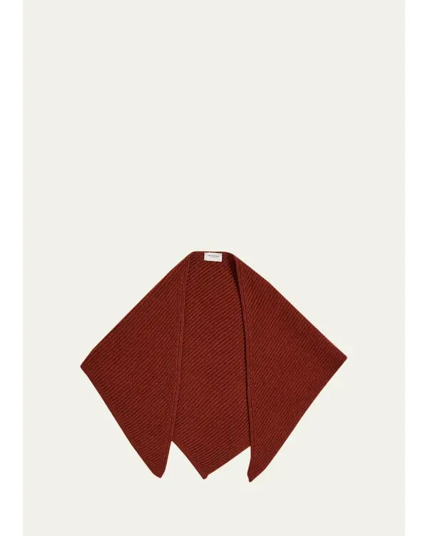 Inverni Sciarpa Maglia Cashmere Knit Scarf
