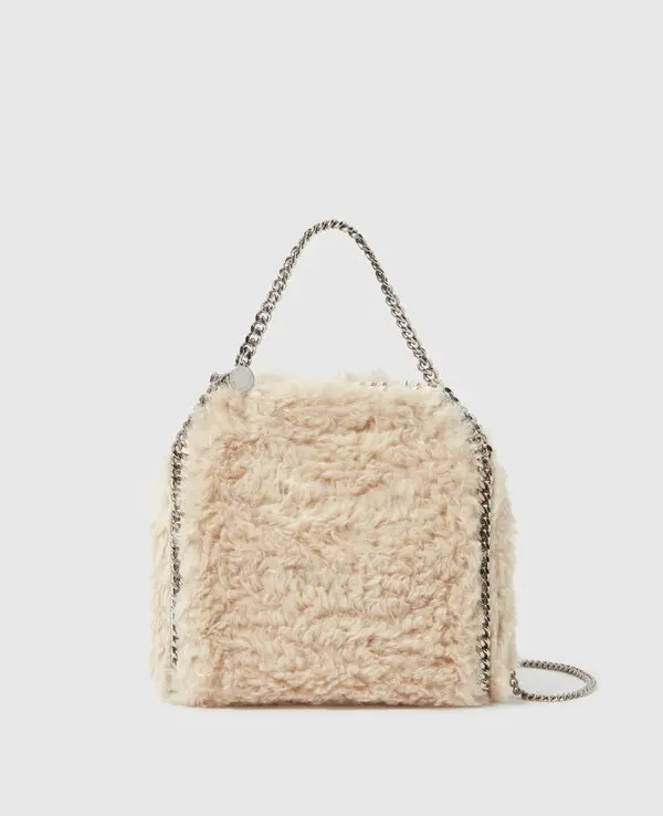 Stella McCartney Falabella Mini Tote Bag - Cream