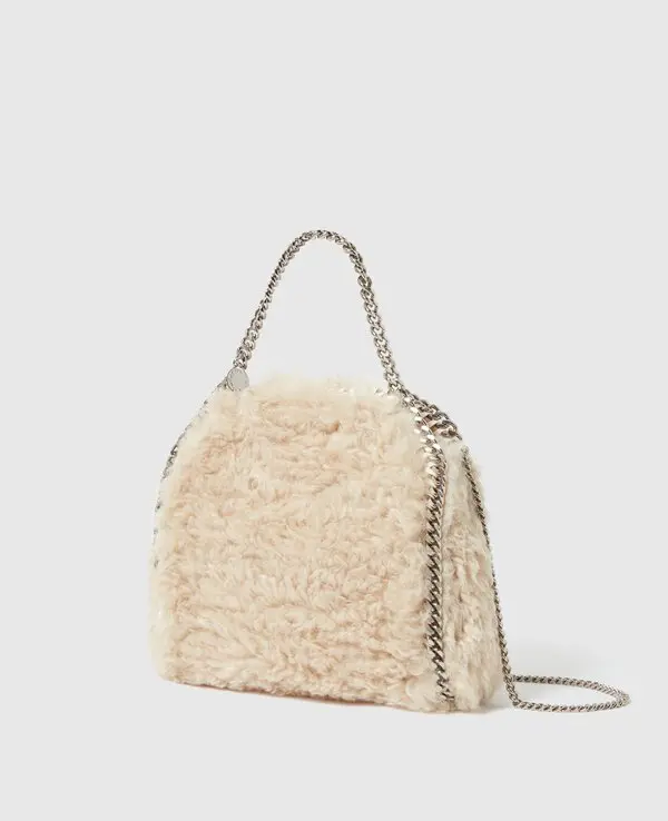 Stella McCartney Falabella Mini Tote Bag - Cream
