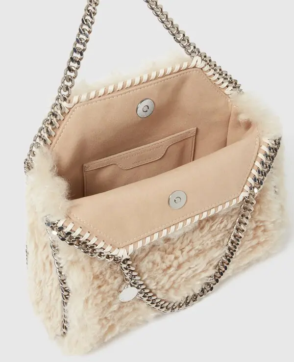 Stella McCartney Falabella Mini Tote Bag - Cream