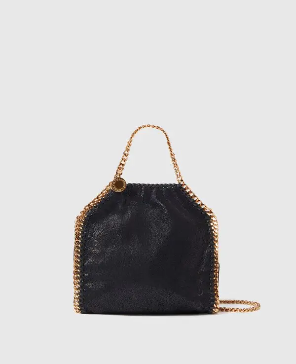 Stella McCartney Falabella Tiny Tote Bag - Black