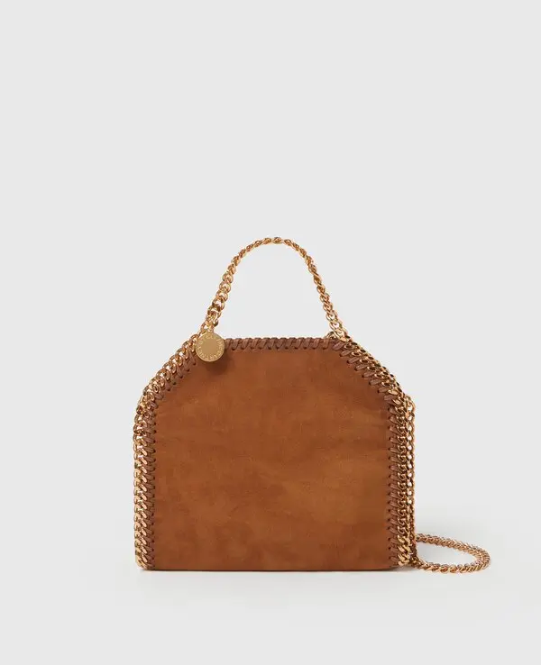 Stella McCartney Falabella Tiny Tote Bag - Brandy