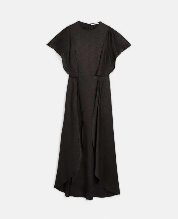 Stella McCartney S-wave Jacquard Maxi Dress