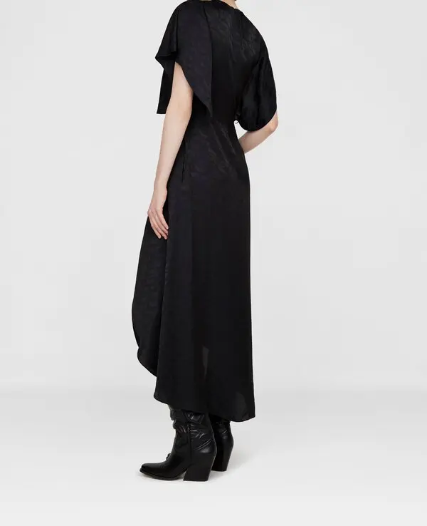 Stella McCartney S-wave Jacquard Maxi Dress