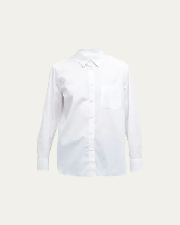 Rag & Bone Maxine Classic Button-front Shirt - White