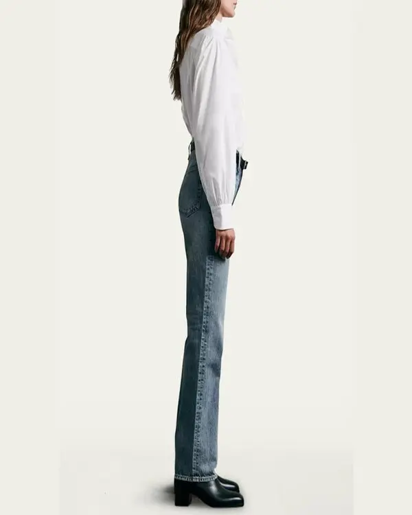 Rag & Bone Maxine Classic Button-front Shirt - White