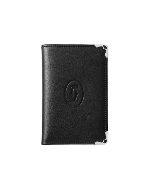 CARTIER 4-credit Card Holder, Must De - Black