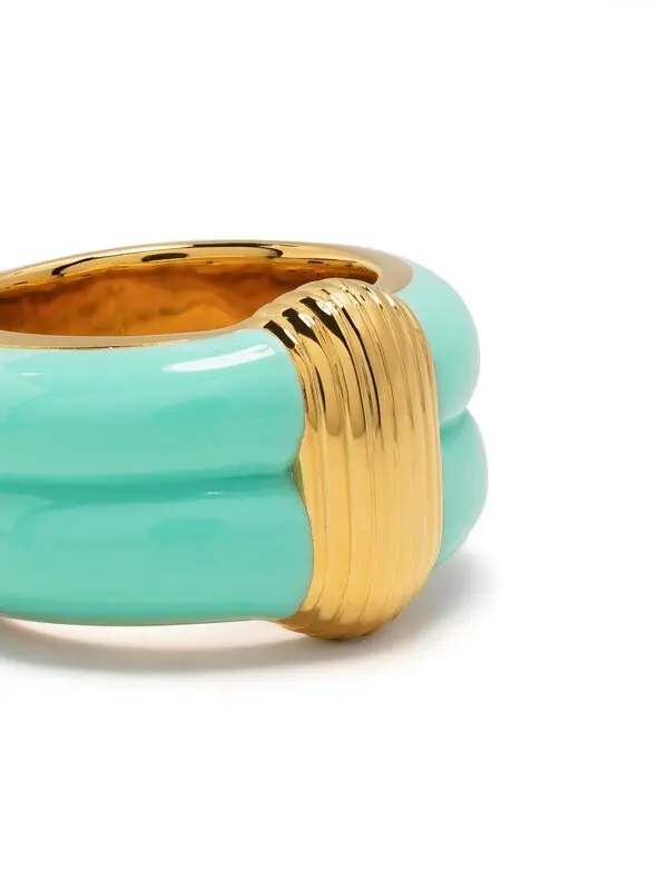 AURÉLIE BIDERMANN Katt Enamel-plated Ring