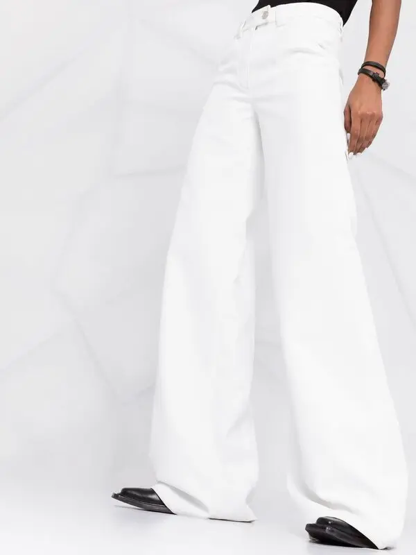 COURREGES Twill Baggy Trousers