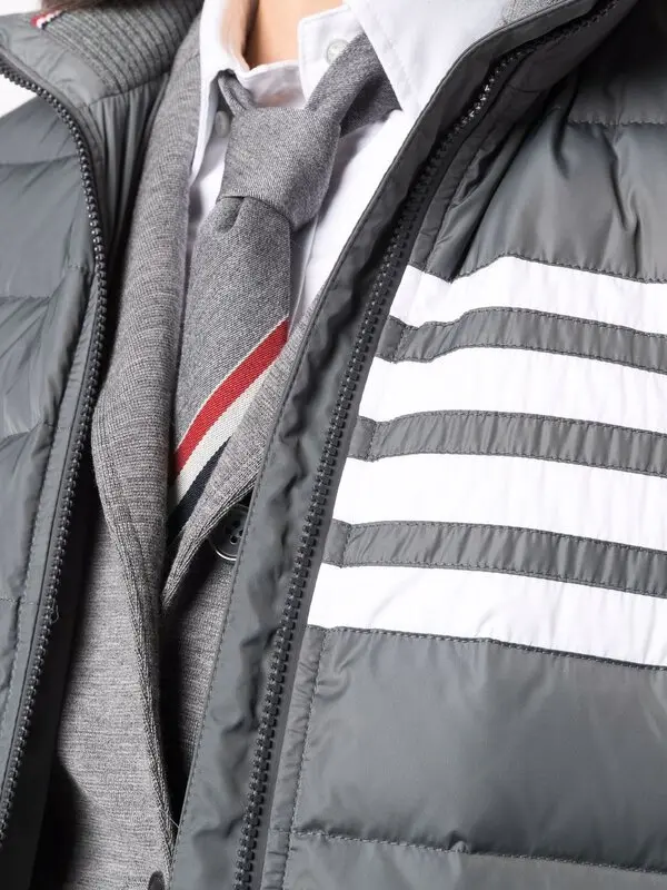 Thom Browne 4-bar Stripe Down-filled Padded Vest