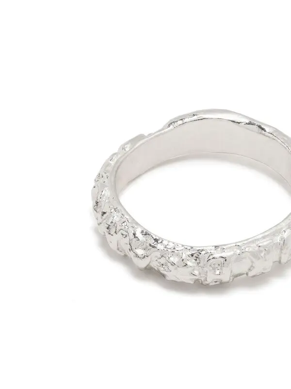 ALIGHIERI Tempo Engraved Sterling- Ring - Silver