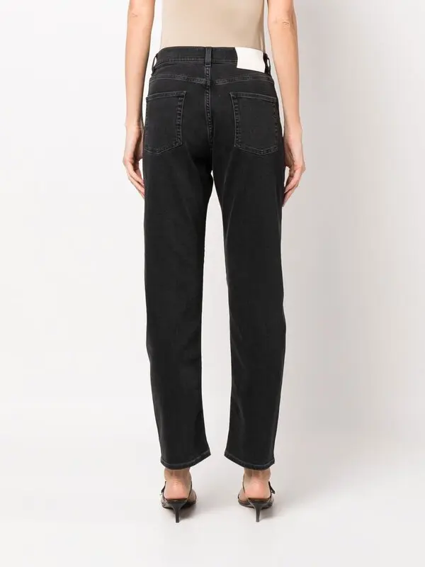 Loulou De Saison High-rise Straight-leg Jeans